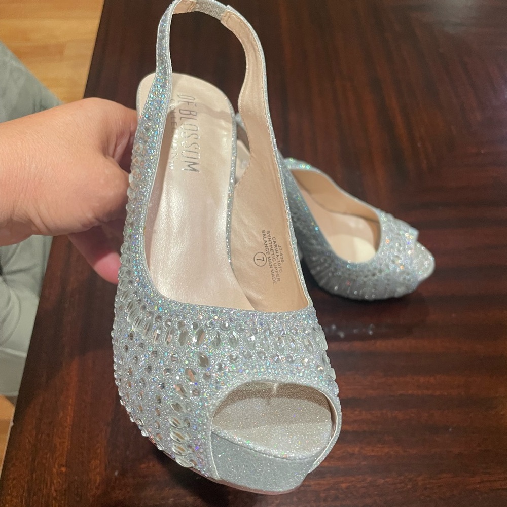 Women Crystal Bridal / Prom Shoes - Gem